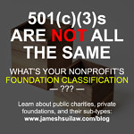 501(c)(3) Nonprofit Types: Public Charity/Private Foundation Classification
